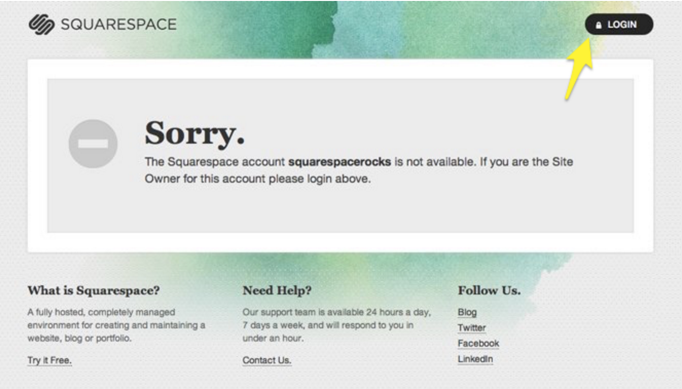 Managing sub-accounts – Squarespace 5